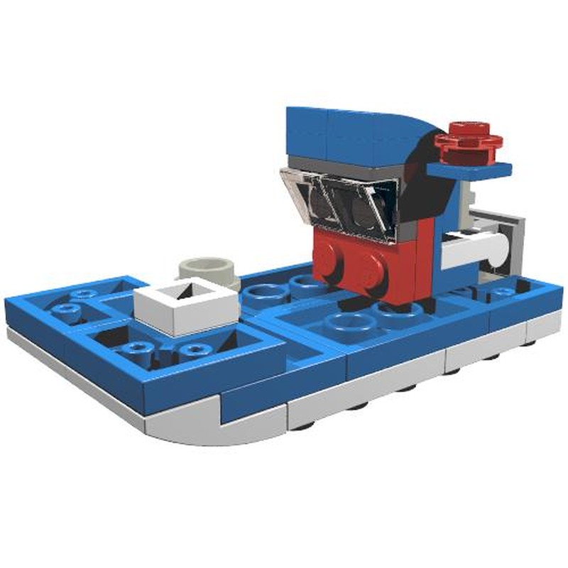 LEGO MOC 31027 Boat by Berth | Rebrickable - Build with LEGO