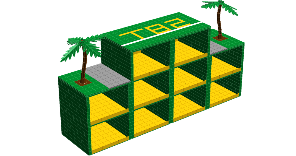 LEGO MOC Thunderbird 2 Pod Vehicle Display Case. by Timelord ...