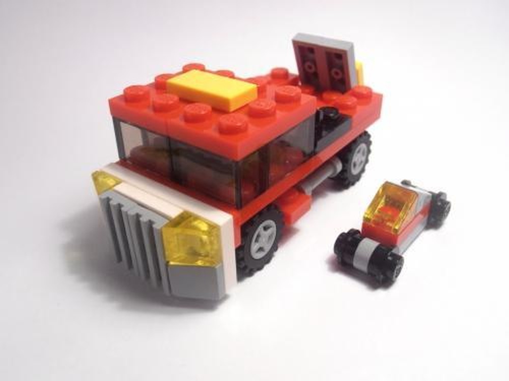 LEGO MOC 6911 Micro Car Transporter by PeterSzabo | Rebrickable - Build ...