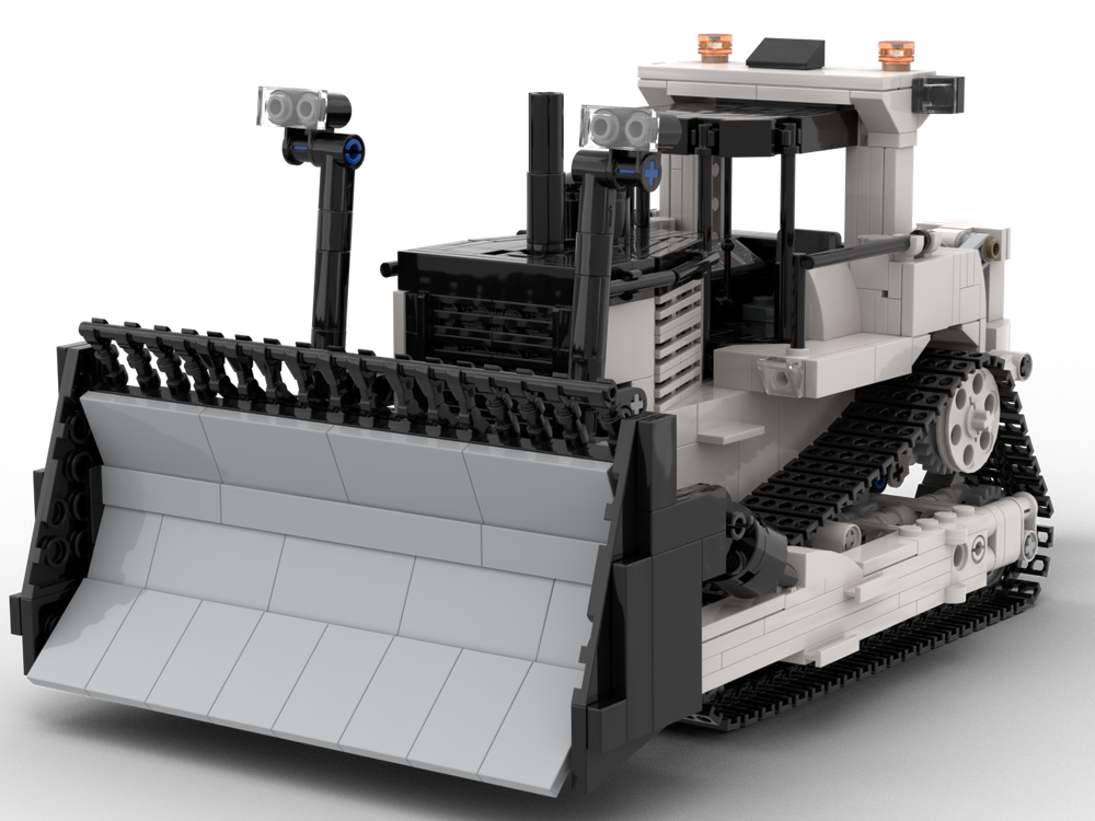 LEGO MOC Minifig Scale Mining Dozer by efferman | Rebrickable - Build ...
