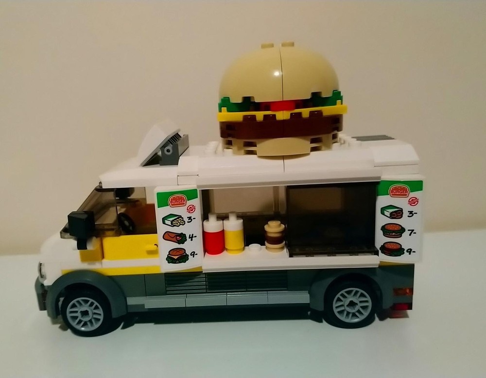 LEGO MOC Burger Van by PsiborgVIP | Rebrickable - Build with LEGO