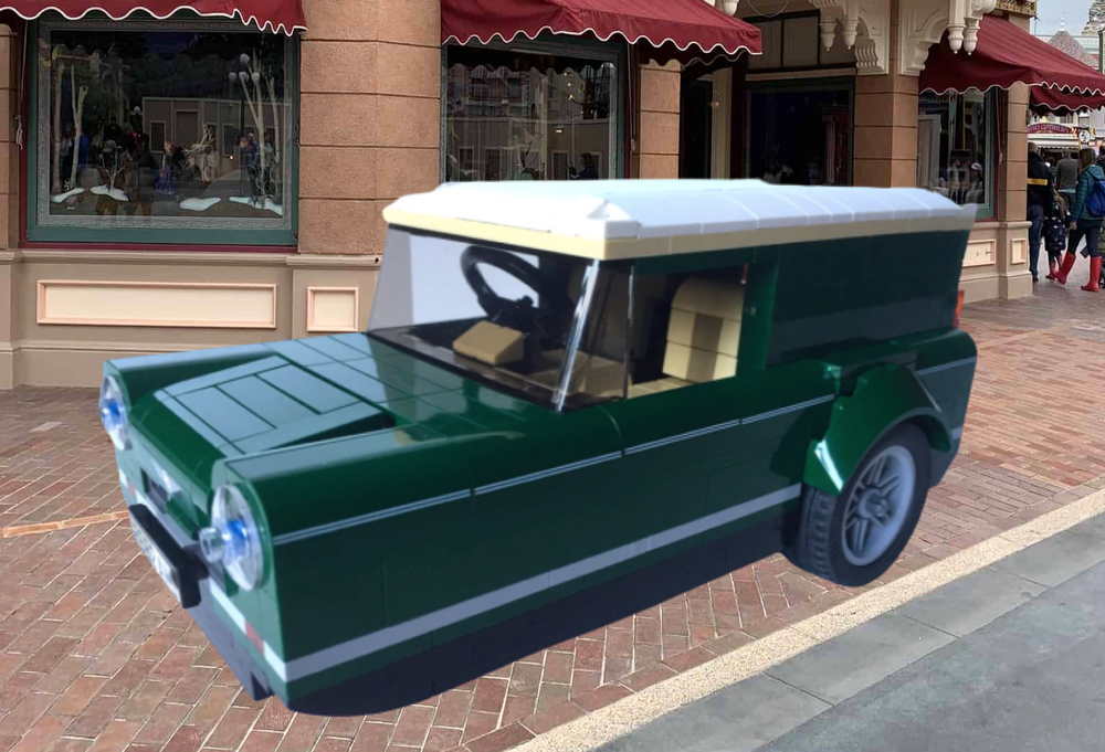 LEGO MOC 10242 Reliant Regal Van by Weegordon | Rebrickable - Build ...