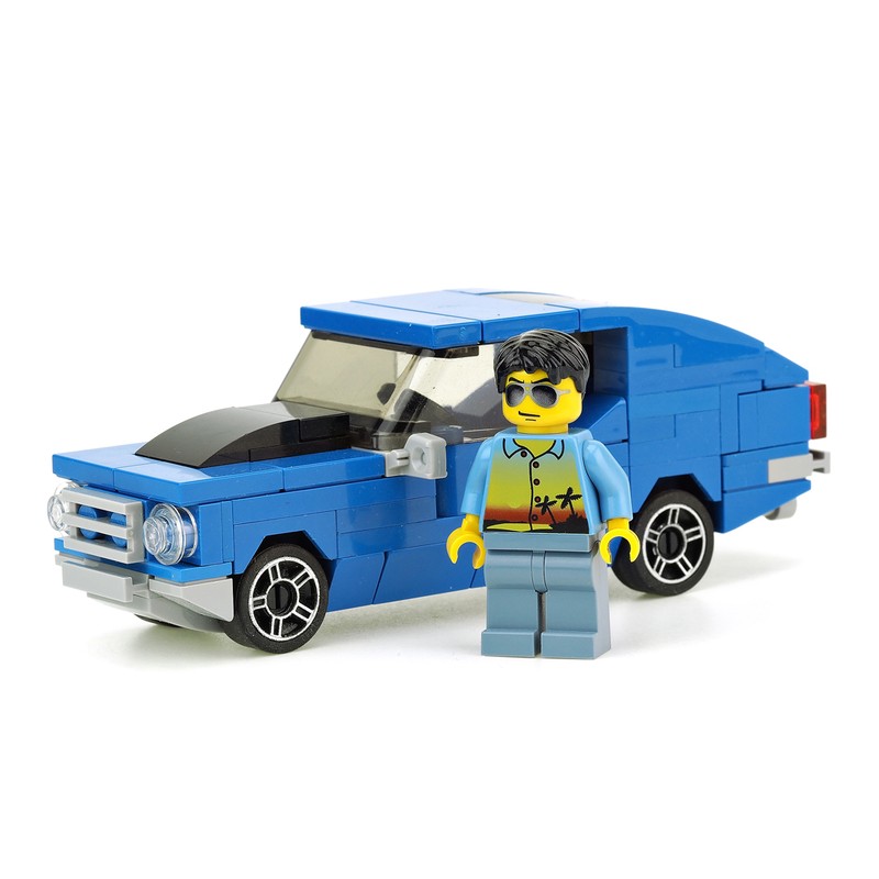 LEGO MOC Custom Muscle Car by De_Marco | Rebrickable - Build with LEGO