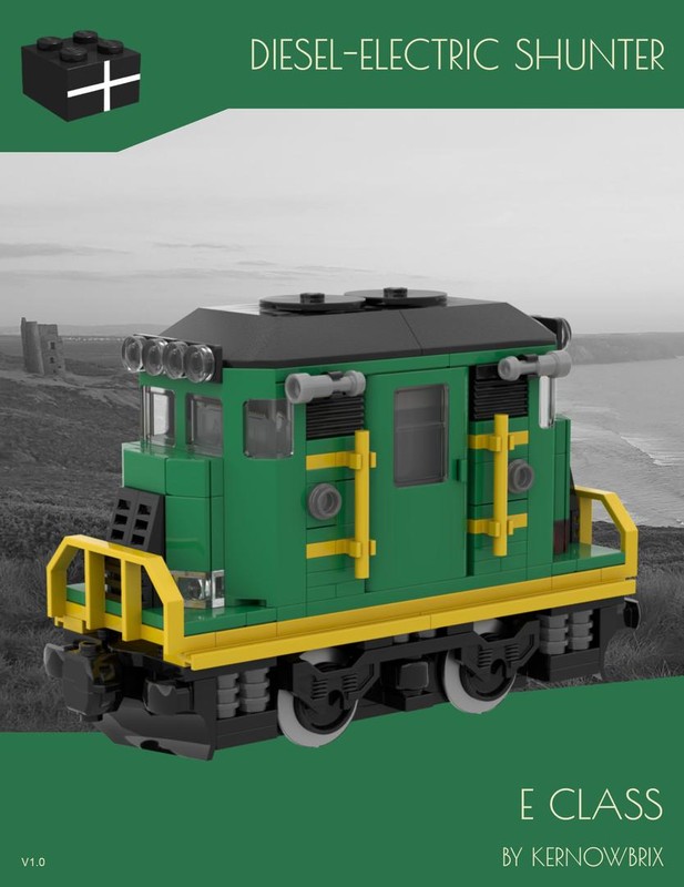 LEGO MOC Mini Diesel-Electric Shunter by KernowBrix | Rebrickable ...