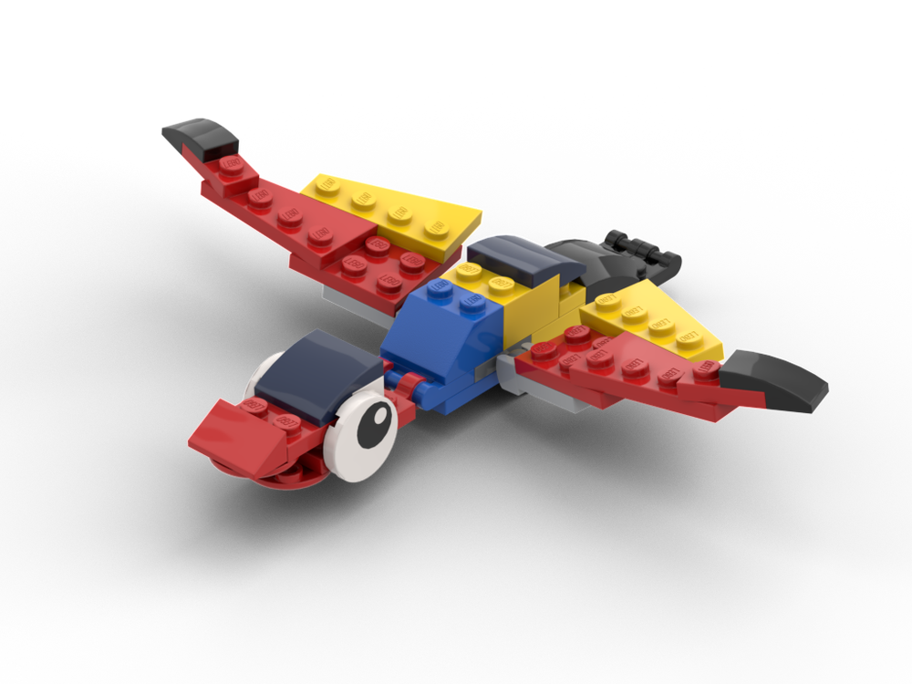 LEGO MOC 30472 Scared Goose by plastic.ati | Rebrickable - Build with LEGO