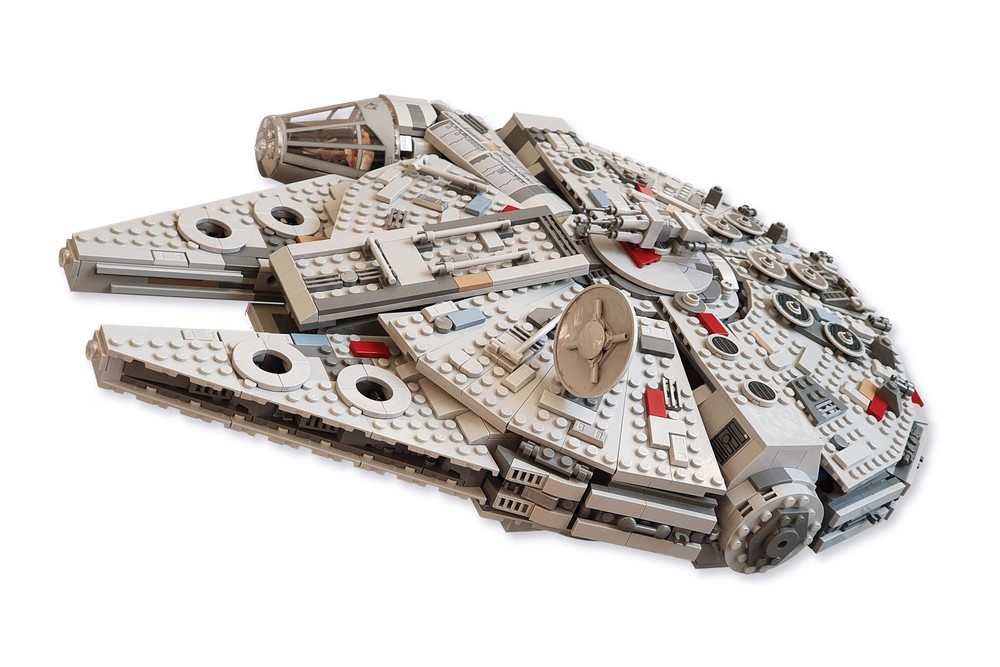 Millennium Falcon Lego Inside