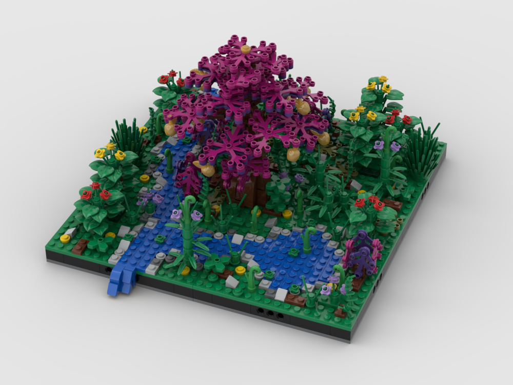 LEGO MOC The Golden Apple Tree Diorama by gabizon | Rebrickable - Build ...