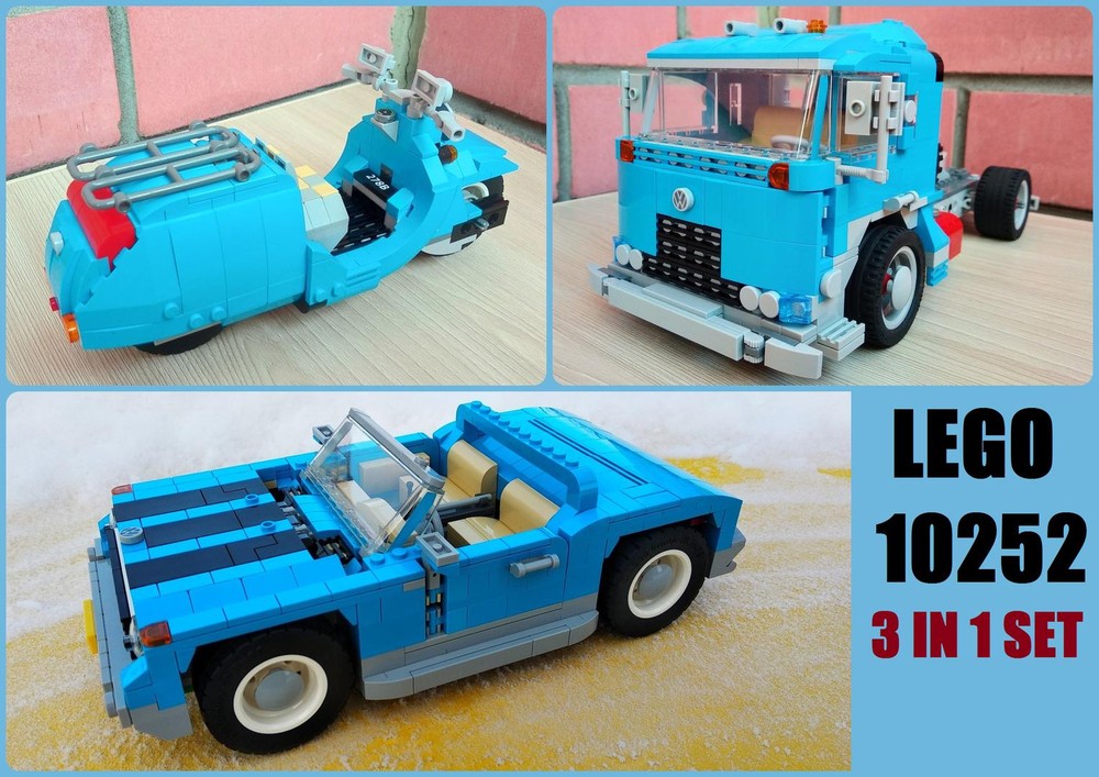 LEGO MOC 10252 3 IN 1 SET by Kirvet | Rebrickable - Build with LEGO