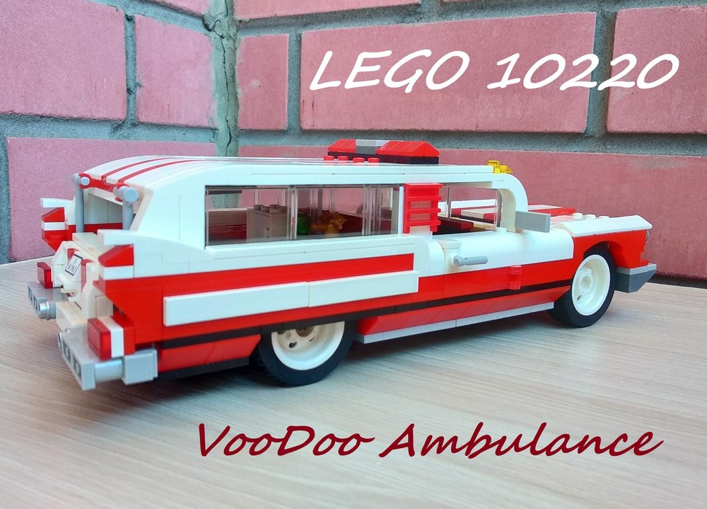 LEGO MOC 10220 VooDoo Ambulance by Kirvet | Rebrickable - Build with LEGO