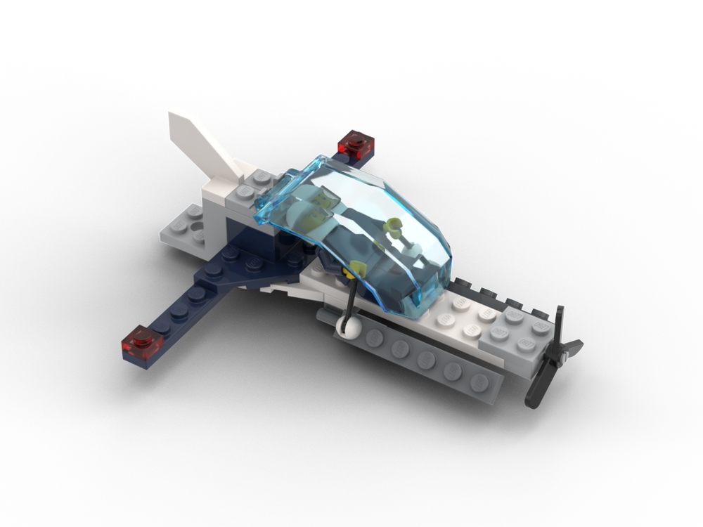 LEGO MOC 30222 Hybrid Jet (2013 study) by plastic.ati | Rebrickable ...