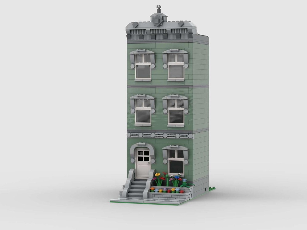 LEGO MOC City Building 1 by TTalma | Rebrickable - Build with LEGO