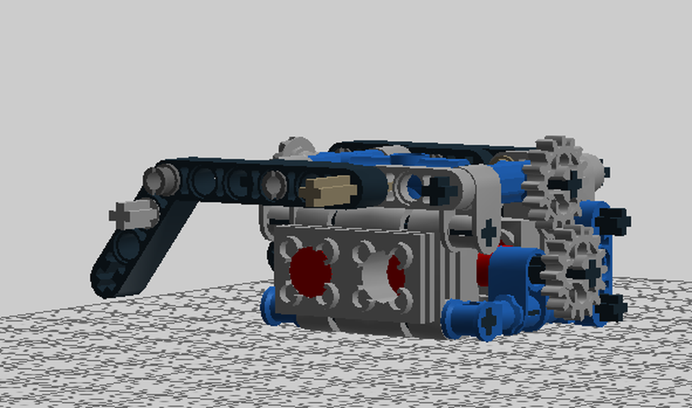 LEGO MOC Flat 4 Engine with engine mounts by Kieran_Staniford_2004 ...