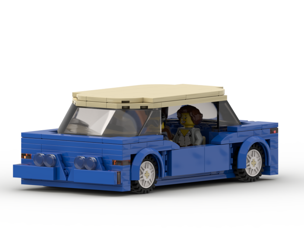 LEGO MOC Sedan by bricksoul | Rebrickable - Build with LEGO
