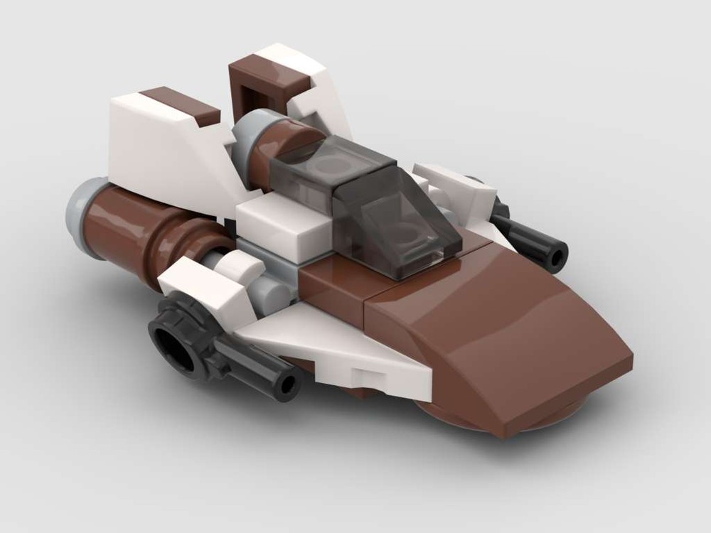 LEGO MOC A-wing by Jean_Bomber | Rebrickable - Build with LEGO