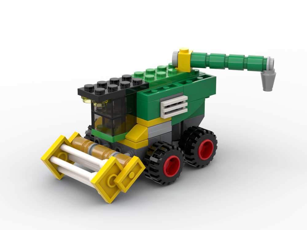 LEGO MOC Harvester by BrickBrush | Rebrickable - Build with LEGO