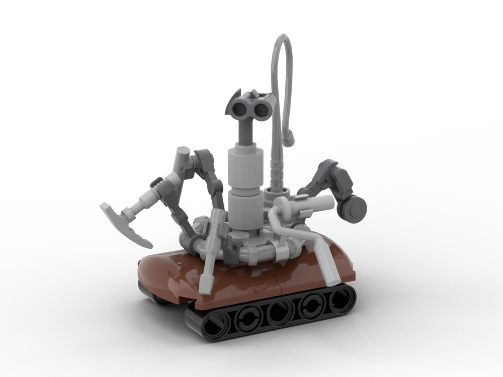 LEGO MOC Repair Droid - Micro Scale by Jeffy-O | Rebrickable - Build ...
