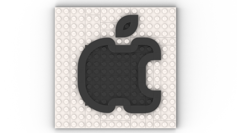 LEGO MOC Apple logo by 2in1 | Rebrickable - Build with LEGO