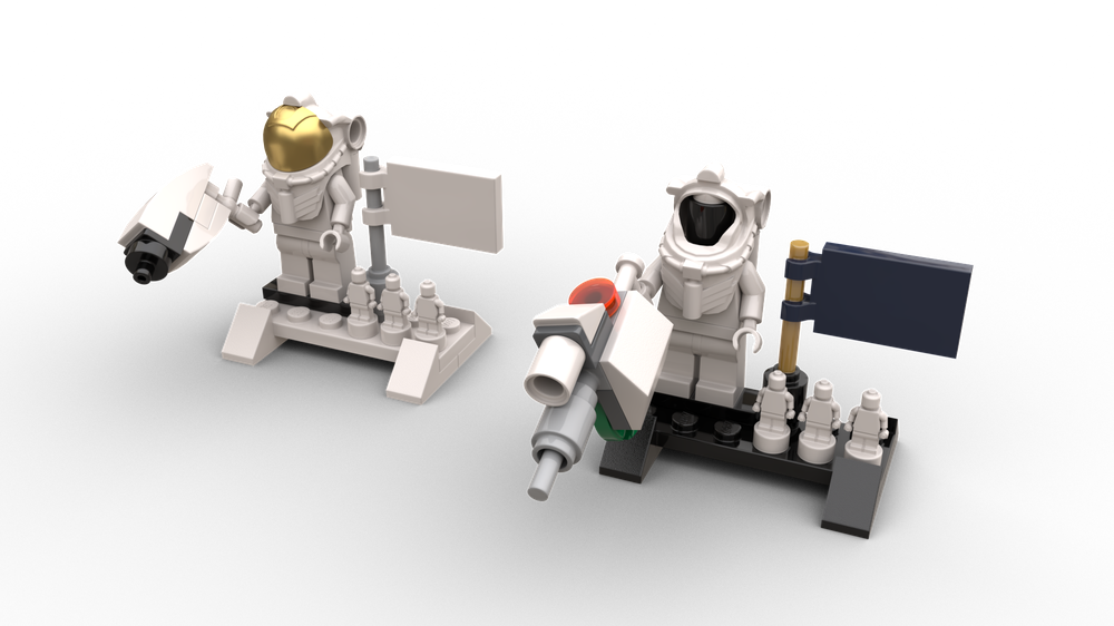 LEGO MOC Federal and AUSS Display by aberrant85 | Rebrickable - Build ...