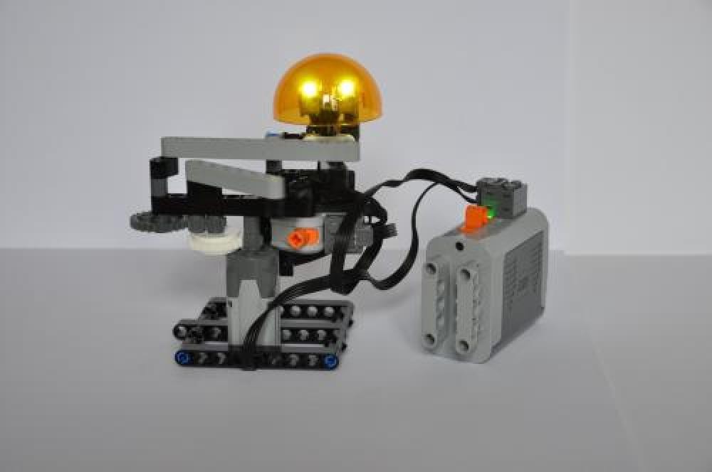 LEGO MOC Flashing alarm light mechanism by Hogwartus | Rebrickable ...
