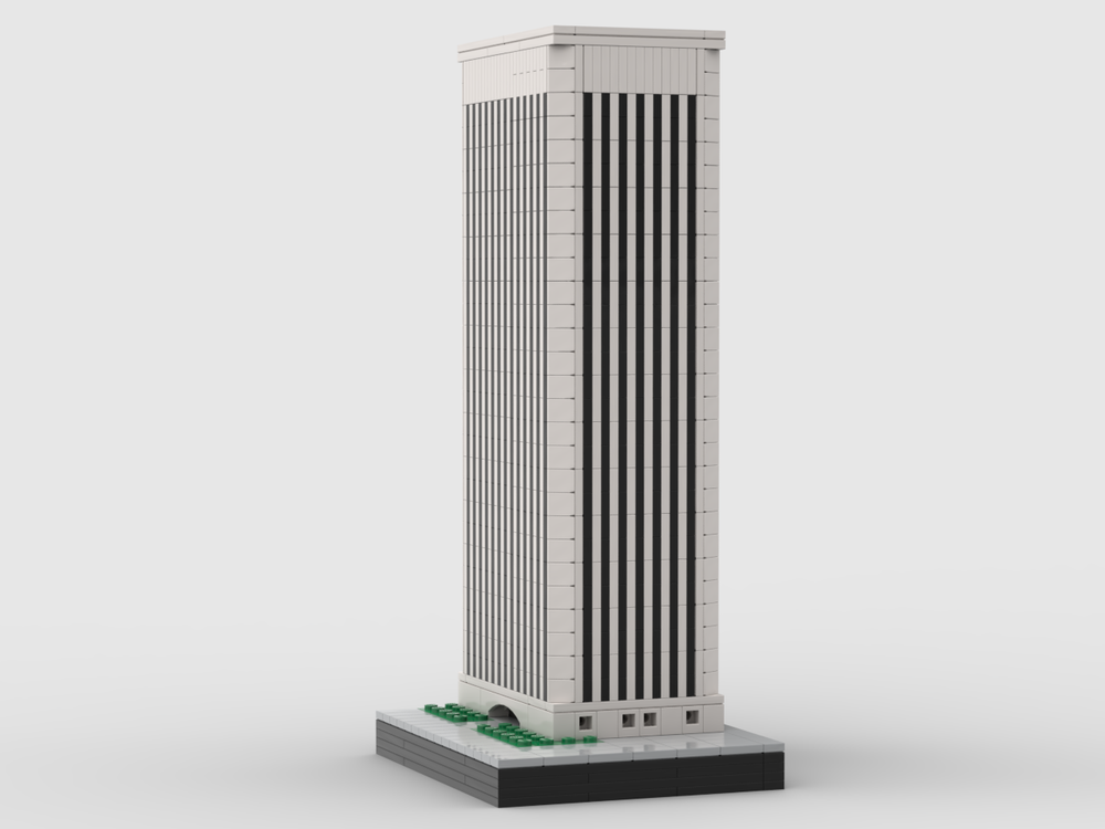 LEGO MOC Torre Picasso at 1/650th Scale by FunnyTacoBunny | Rebrickable ...
