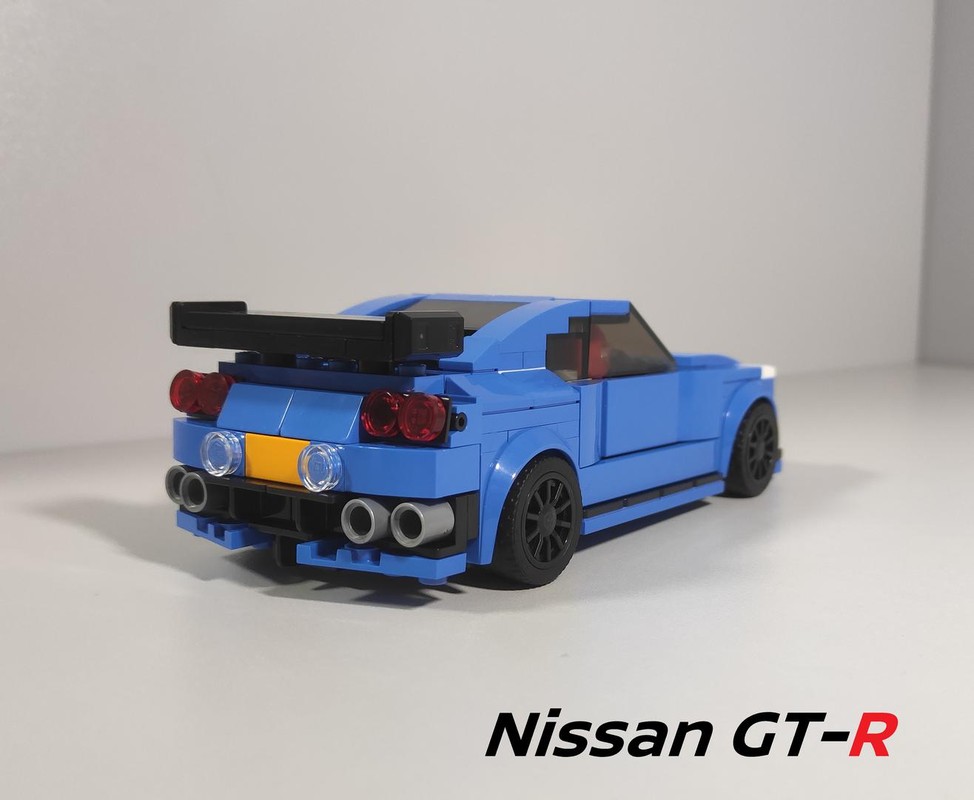 LEGO MOC Nissan GT-R by Kirvet | Rebrickable - Build with LEGO