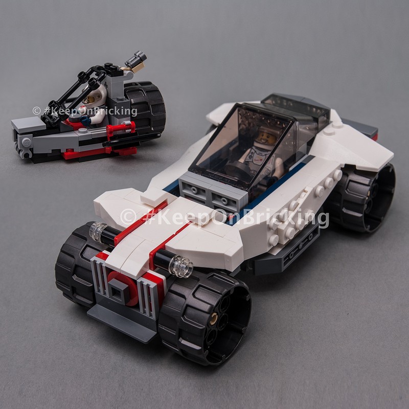 LEGO MOC 31107 Space Coupe by Keep On Bricking | Rebrickable - Build ...