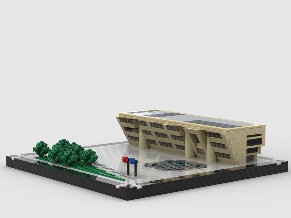 LEGO MOC Dallas City Hall at 1/650th Scale by FunnyTacoBunny ...