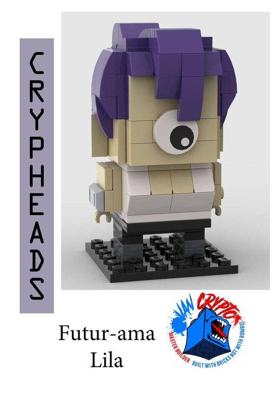 LEGO MOC Futurama Lela by van_crypto | Rebrickable - Build with LEGO