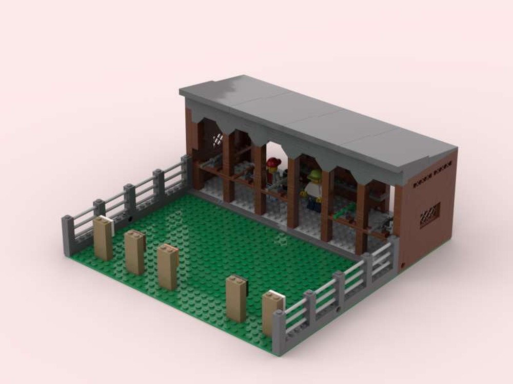 LEGO MOC Rifle shooting range by StephenB76 | Rebrickable - Build with LEGO