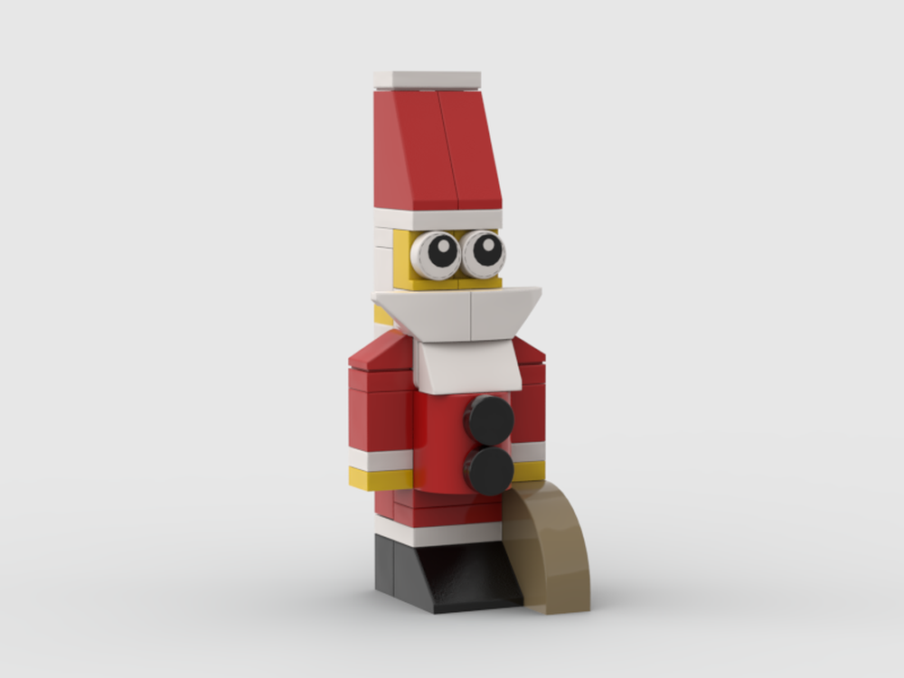 LEGO MOC Little Santa by MuGo_Gonzalez | Rebrickable - Build with LEGO