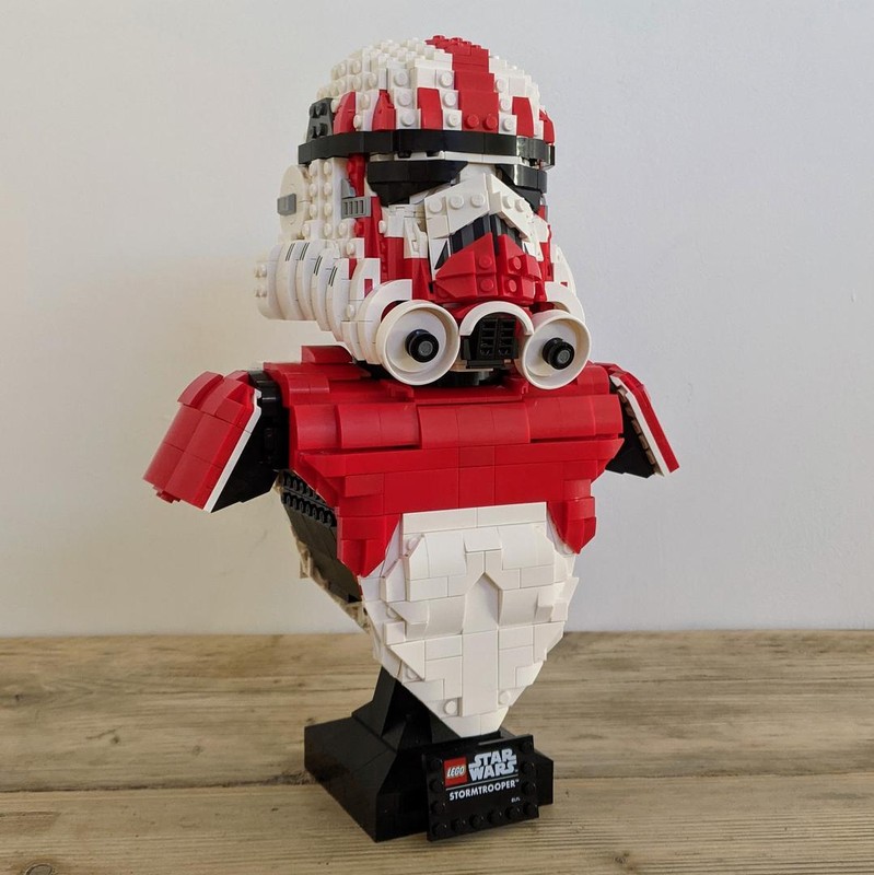 LEGO MOC Lego Shocktrooper Bust Moc by glenn_tanner55 | Rebrickable ...