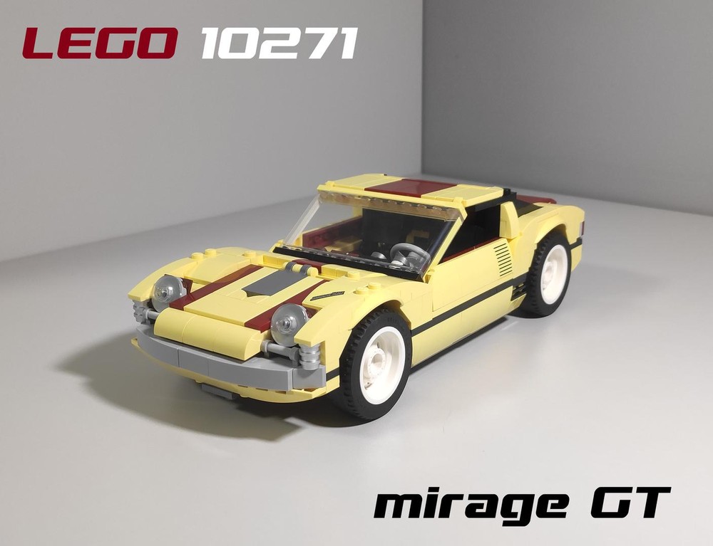 LEGO MOC 10271 Mirage GT by Kirvet | Rebrickable - Build with LEGO