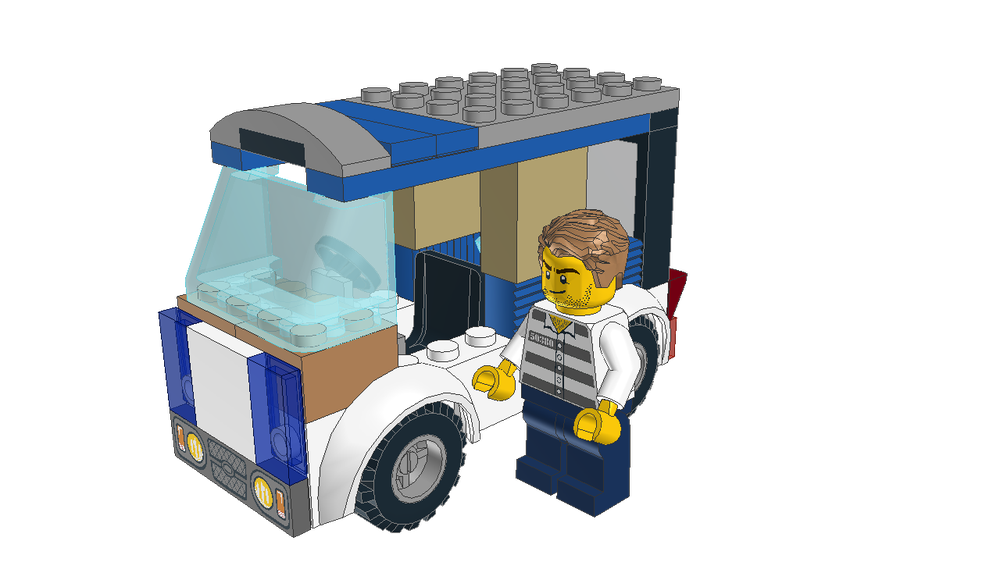 LEGO MOC 60241 Diamond Van by julien1001 | Rebrickable - Build with LEGO