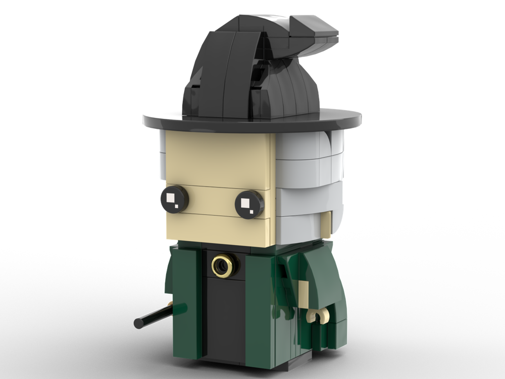 LEGO MOC Minerva McGonagall Brickheadz by cdn | Rebrickable - Build ...