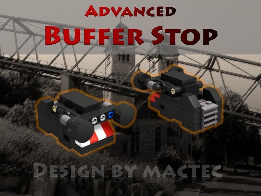 LEGO MOC Advanced Buffer Stop by mactec | Rebrickable - Build with LEGO