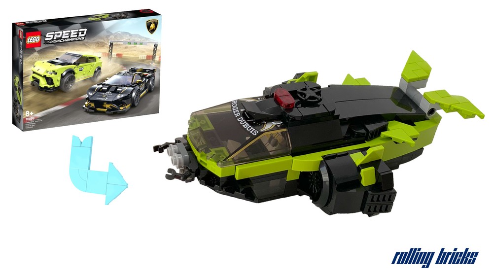 LEGO MOC 76899 Submarine by RollingBricks | Rebrickable - Build with LEGO