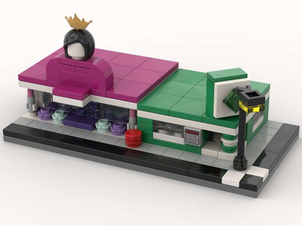 LEGO MOC Modular Shops #6 by meregt | Rebrickable - Build with LEGO
