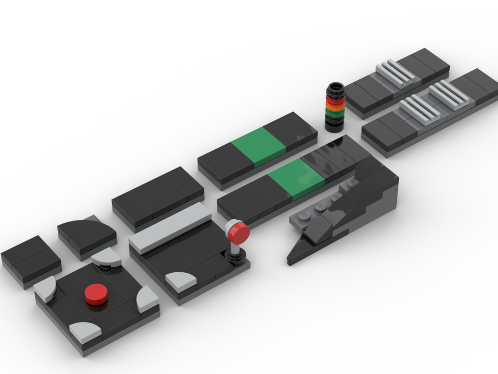 LEGO MOC Nano road system by Dujk | Rebrickable - Build with LEGO