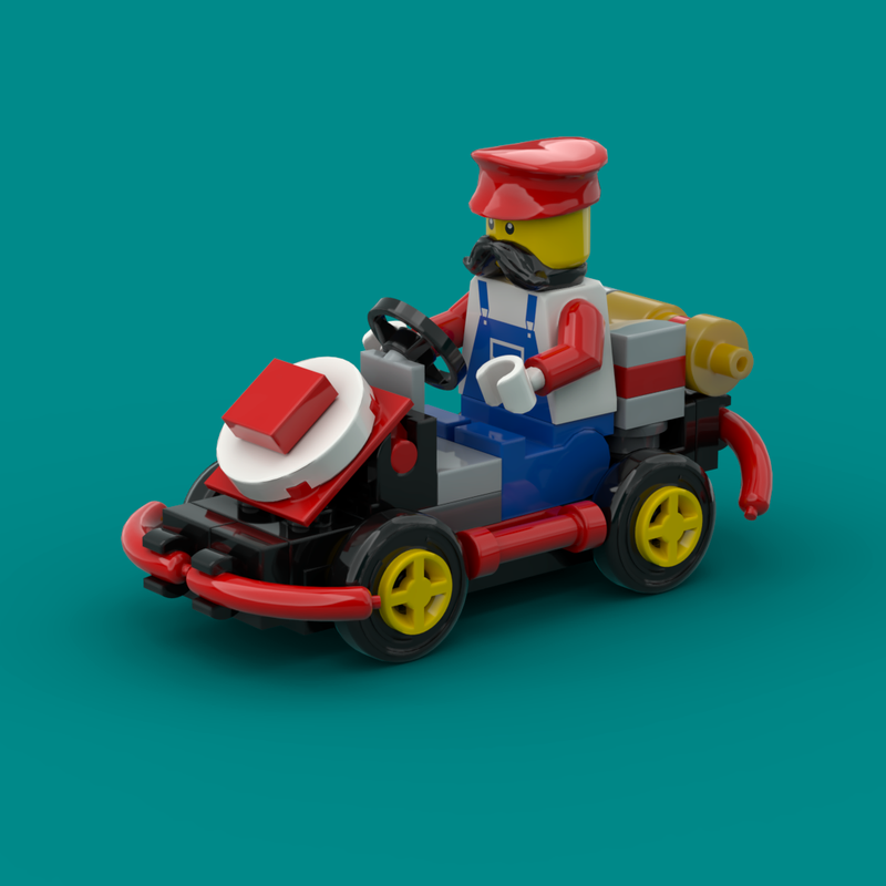 LEGO MOC Mario Kart - Pipe Frame by bric.ole | Rebrickable - Build with ...