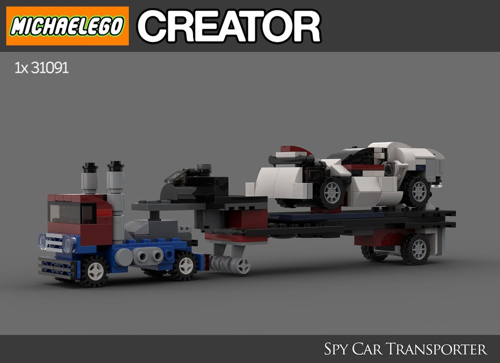 LEGO MOC 31091 - Spy Car Transport by MrBrickArtist | Rebrickable ...