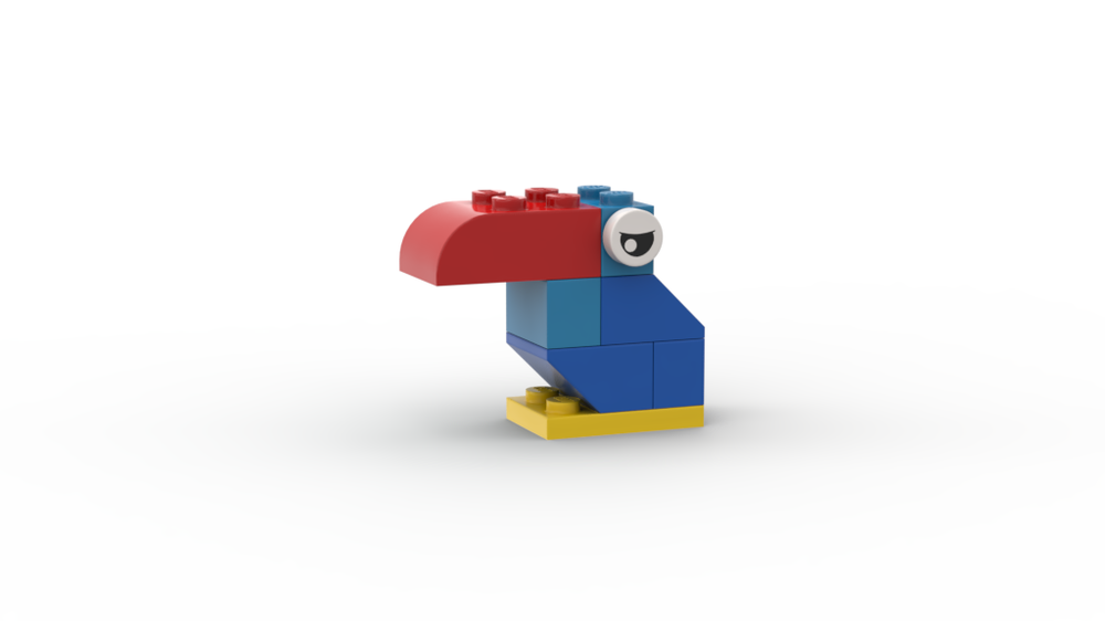 LEGO MOC 10696 Toucan by Lenarex | Rebrickable - Build with LEGO