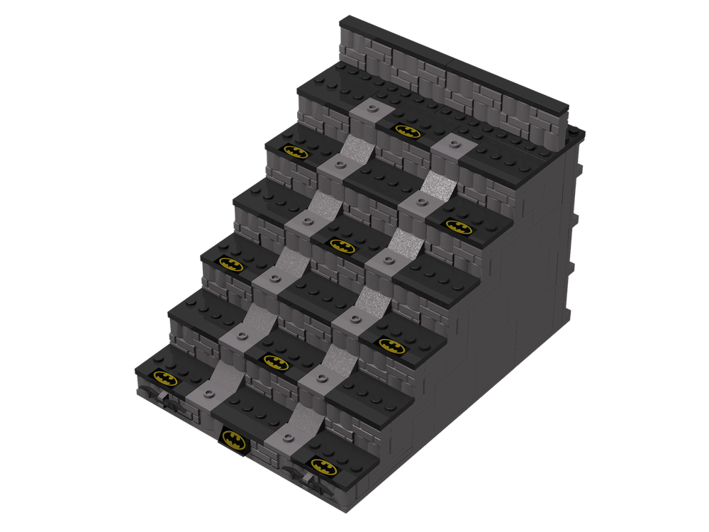 LEGO MOC Batman minifig display by Daddyniemi | Rebrickable - Build ...