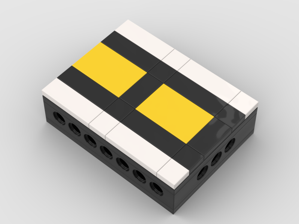 LEGO MOC modular road section by BEAR MOCS | Rebrickable - Build with LEGO