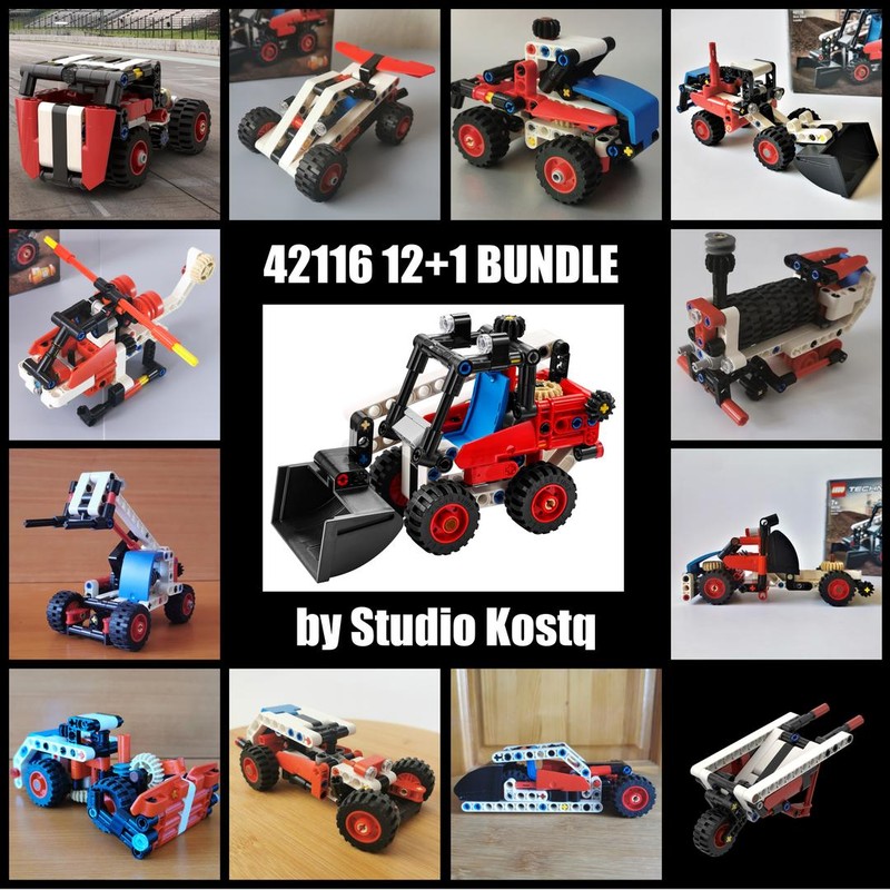 LEGO MOC 42116 12+1 bundle by kostq | Rebrickable - Build with LEGO