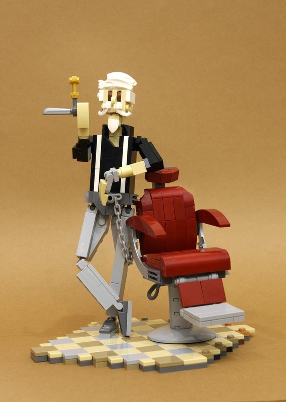 LEGO MOC Barber by vir-a-cocha | Rebrickable - Build with LEGO