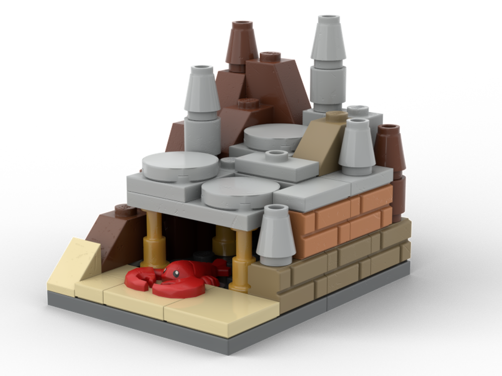 LEGO MOC Mini Sea House by Venenzo | Rebrickable - Build with LEGO