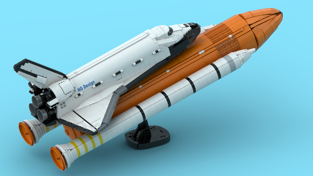Attachment To Space Shuttle Booster