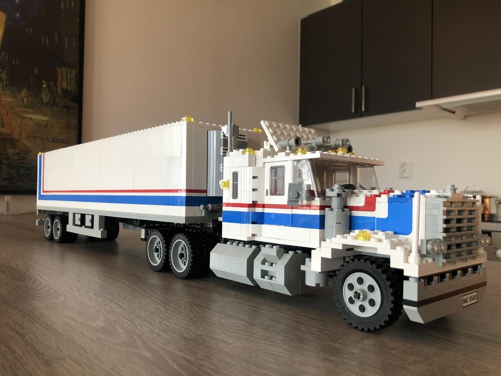 LEGO MOC Trailer for 5580 with Suspension by rayb | Rebrickable - Build ...