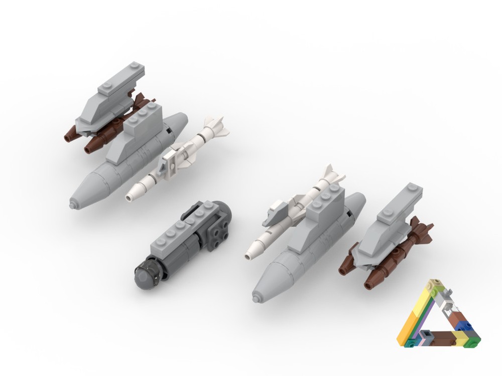 LEGO MOC F/A-18C Load Set by salim91210 | Rebrickable - Build with LEGO