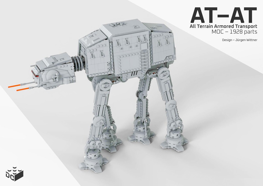 LEGO MOC AT-AT All Terrain Armored Transport (75288) MOD by five_dc ...